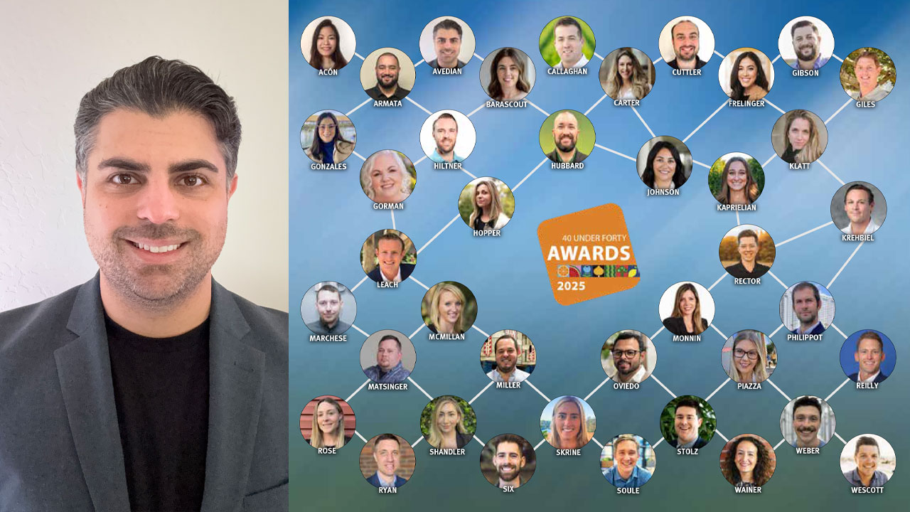 40 Under Forty 2025 Award Winner: Nathan Aaron Avedian - Produce Business