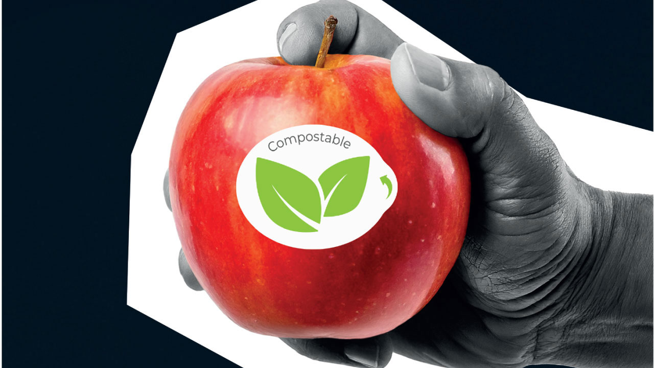 SINCLAIR: GROWTH FOR COMPOSTABLE FRUIT LABELS - Produce Business